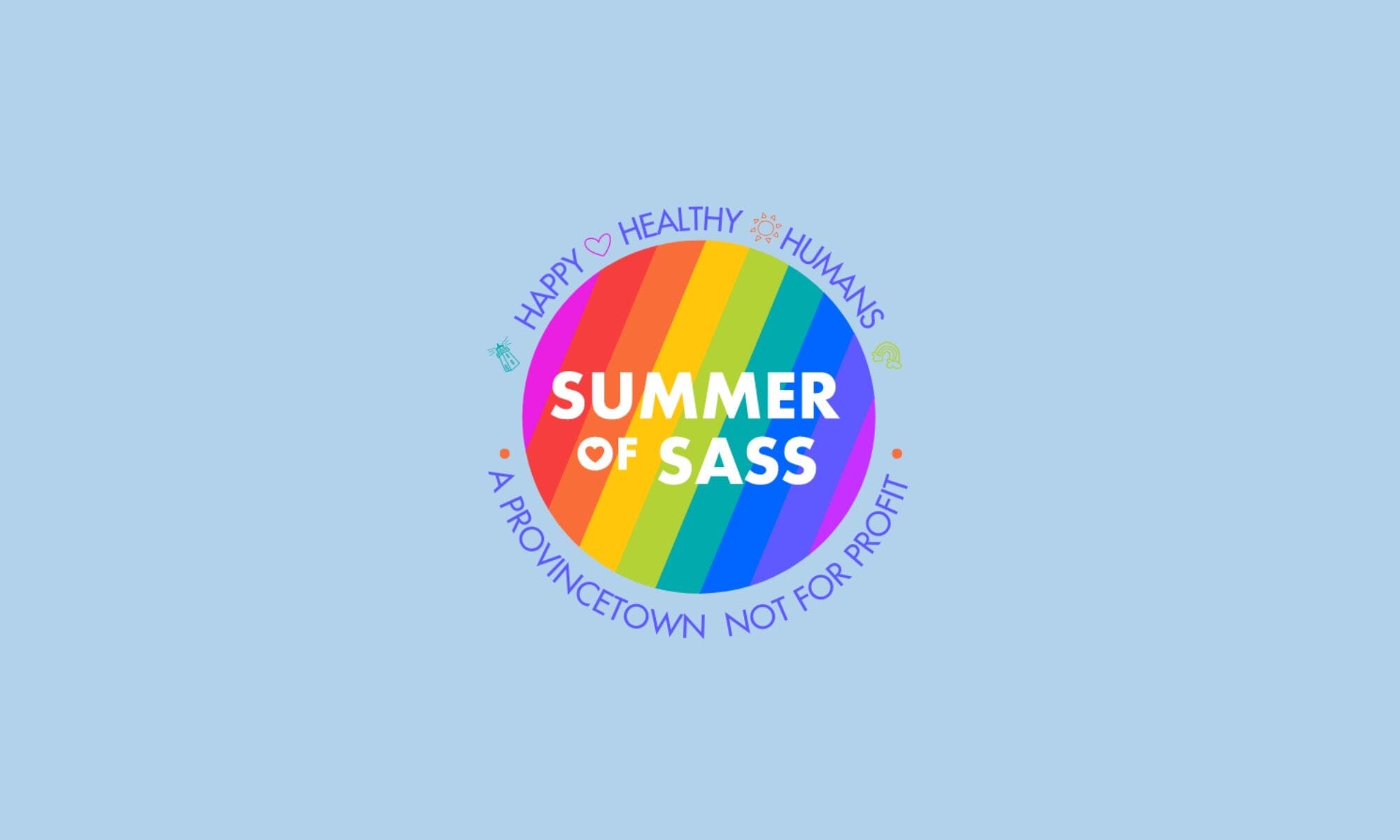 Adam's Nest supports Summer of Sass with Happy Healthy Human T-shirts